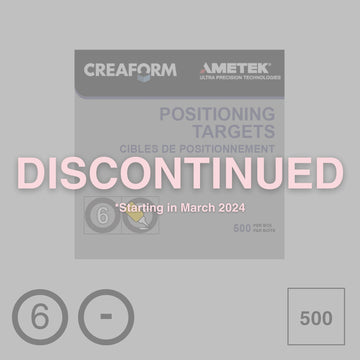 Creaform Positioning Targets with Black Contour – 3DChimera