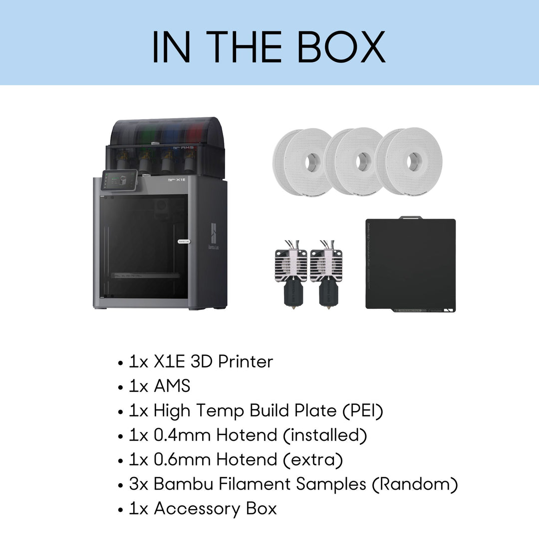 Bambu Lab X1E – 3DChimera